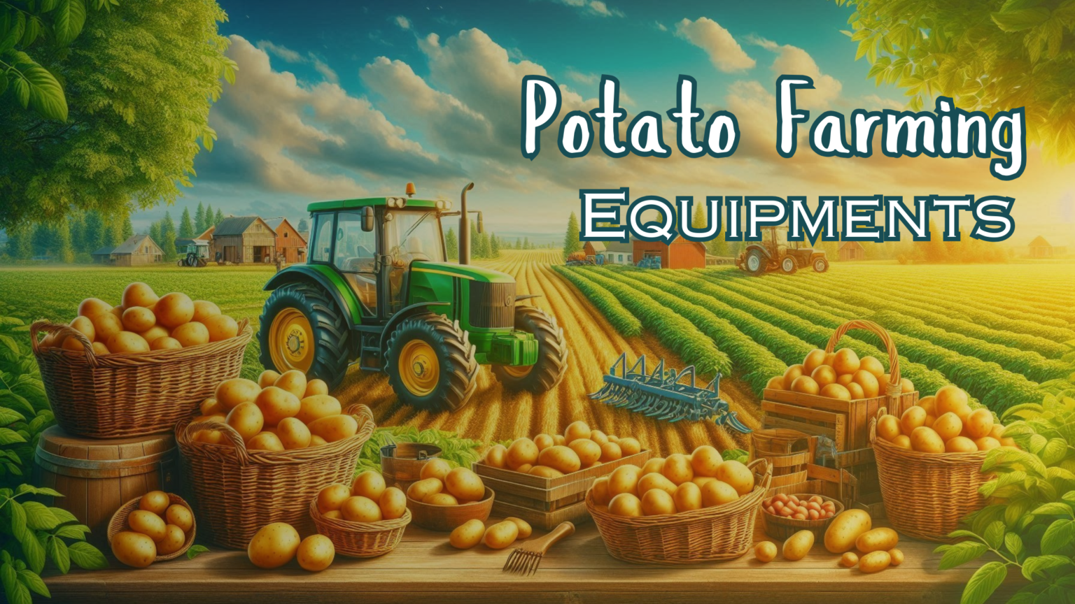 What equipment do you need for potato farming? - Medihertz Blogs