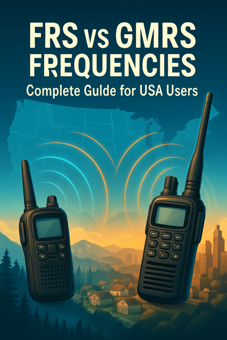 What are the Family Radio Service (FRS) and General Mobile Radio ...