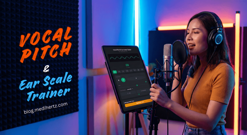 Vocal Pitch & Ear Scale Trainer