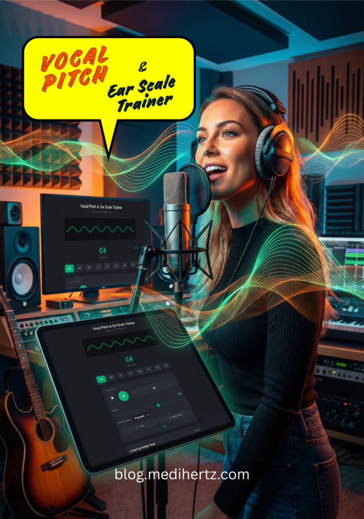 Vocal Pitch & Ear Scale Trainer